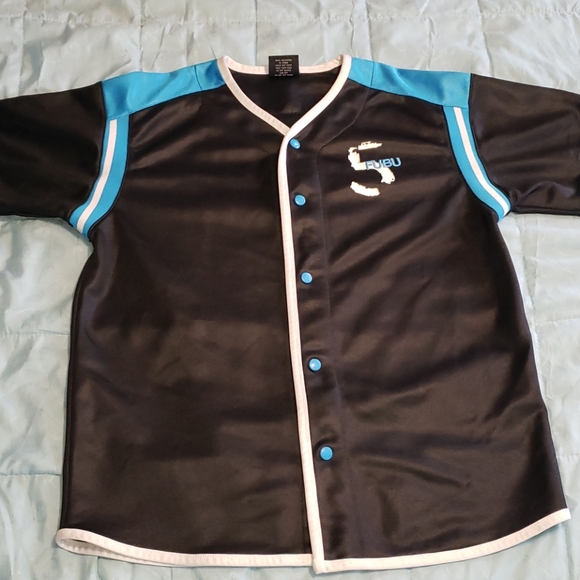 FUBU | Shirts | Y2k Fubu Sports Baseball Style Button Jersey 5 Xl | Poshmark